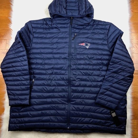 NFL | Jackets & Coats | New England Patriots Big Man Puffer Jacket 6xl ...